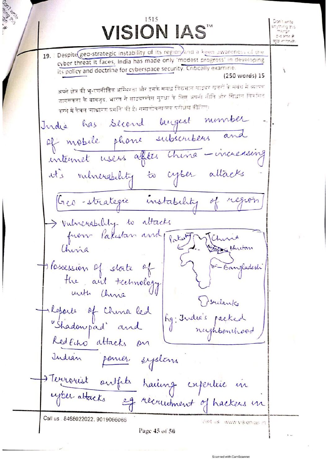 VISION IAS TOPPER’S – GS PAPER-2021 GAMINI SINGLA RANK-03 ASHWARYA ...