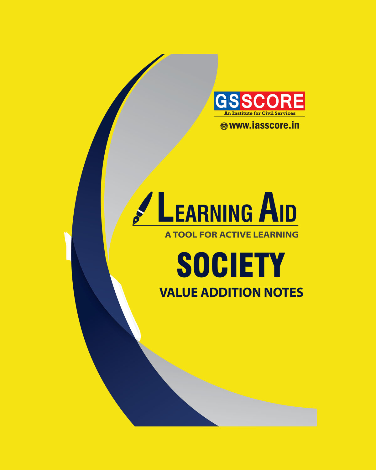 GS SCORE LEARNING AID SOCIETY VALUE ADDITION NOTES (BLACK & WHITE ...