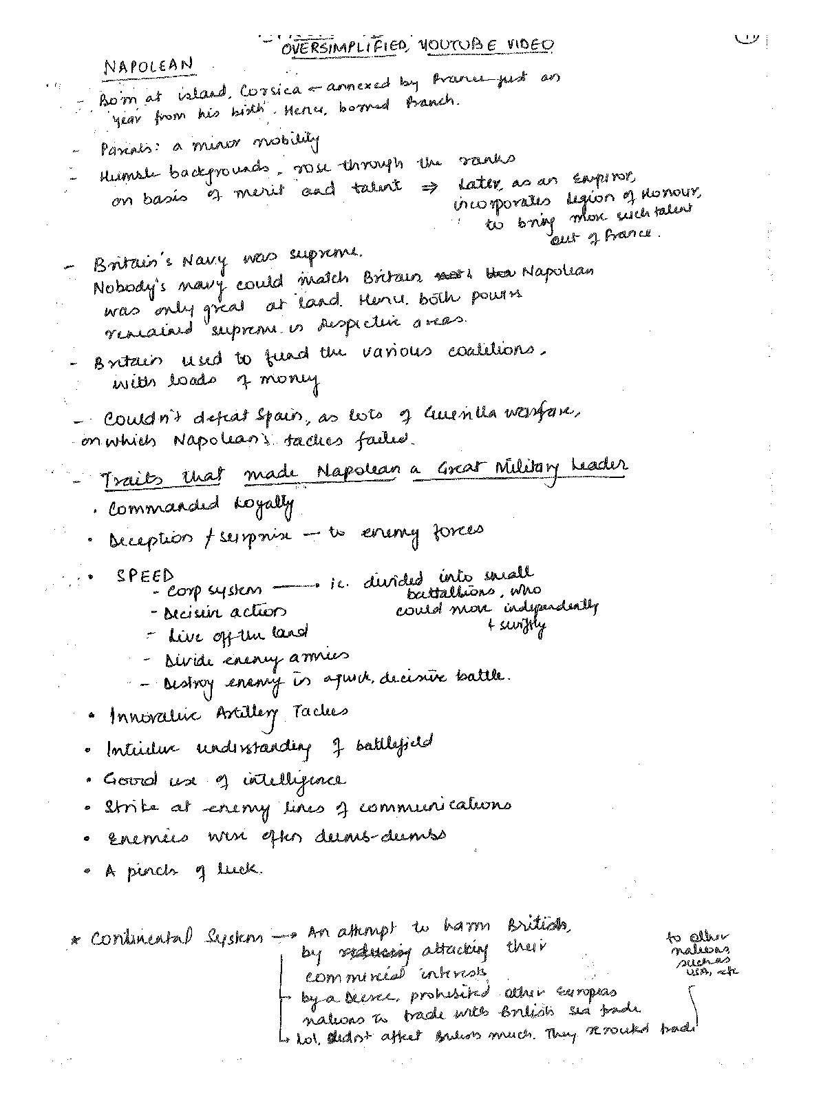 VAJIRAM & RAVI 2022 G.S HANDWRITTEN NOTES WORLD HISTORY HANDWRITTEN ...