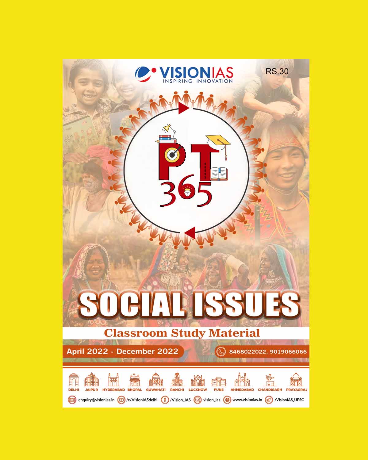 VISION IAS PT 365 2023 SOCIAL ISSUES CLASS ROOM STUDY MATERIAL (MAY ...