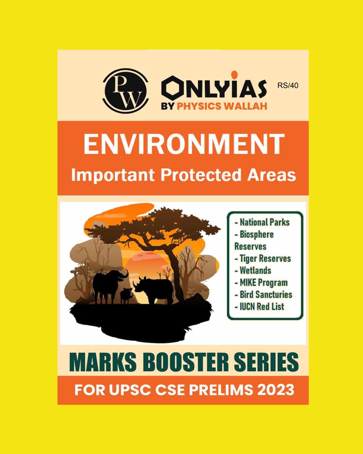 ONLY IAS 2023 PRYAYAS ENVIRONMENT –PRACTICE WORKBOOK –COMPLETE ...