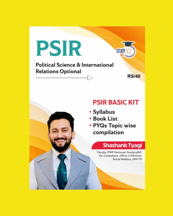 STUDY IQ PSIR BASIC KIT PYQ TOPIC WISE (2001-2023) FINAL POLITICAL SCIENCE {ENGLISH} {BLACK AND ...