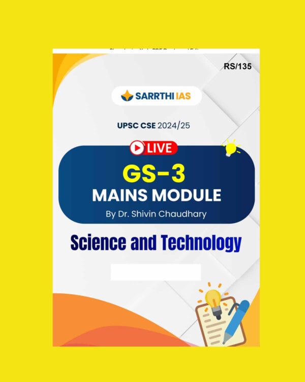 SARRTHI IAS 2024 SCIENCE & TECHNOLOGY MAINS 2024-2025 FINAL (ENGLISH ...